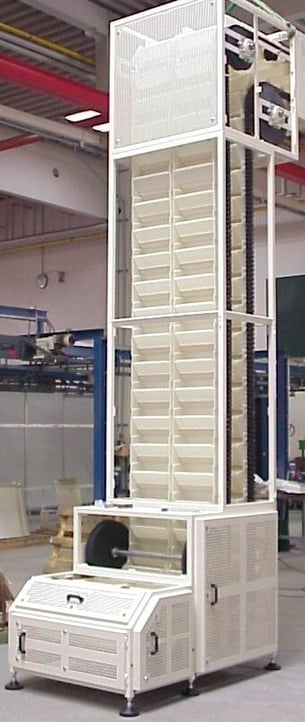 Continuous Bucket Conveyors for Powder & Bulk Material | NERAK Systems