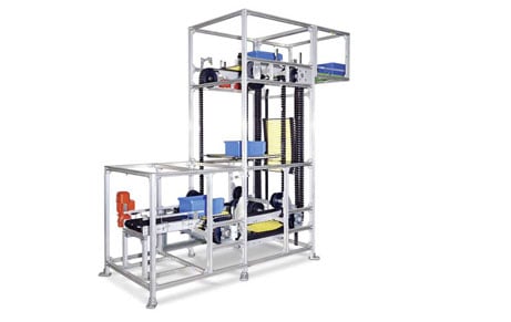 Continuous Vertical Conveyors (CVCs) & Box Lifters | NERAK Systems